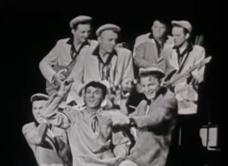 Gene Vincent & His Blue Caps “Dance To The Bop” on The Ed Sullivan Show ...
